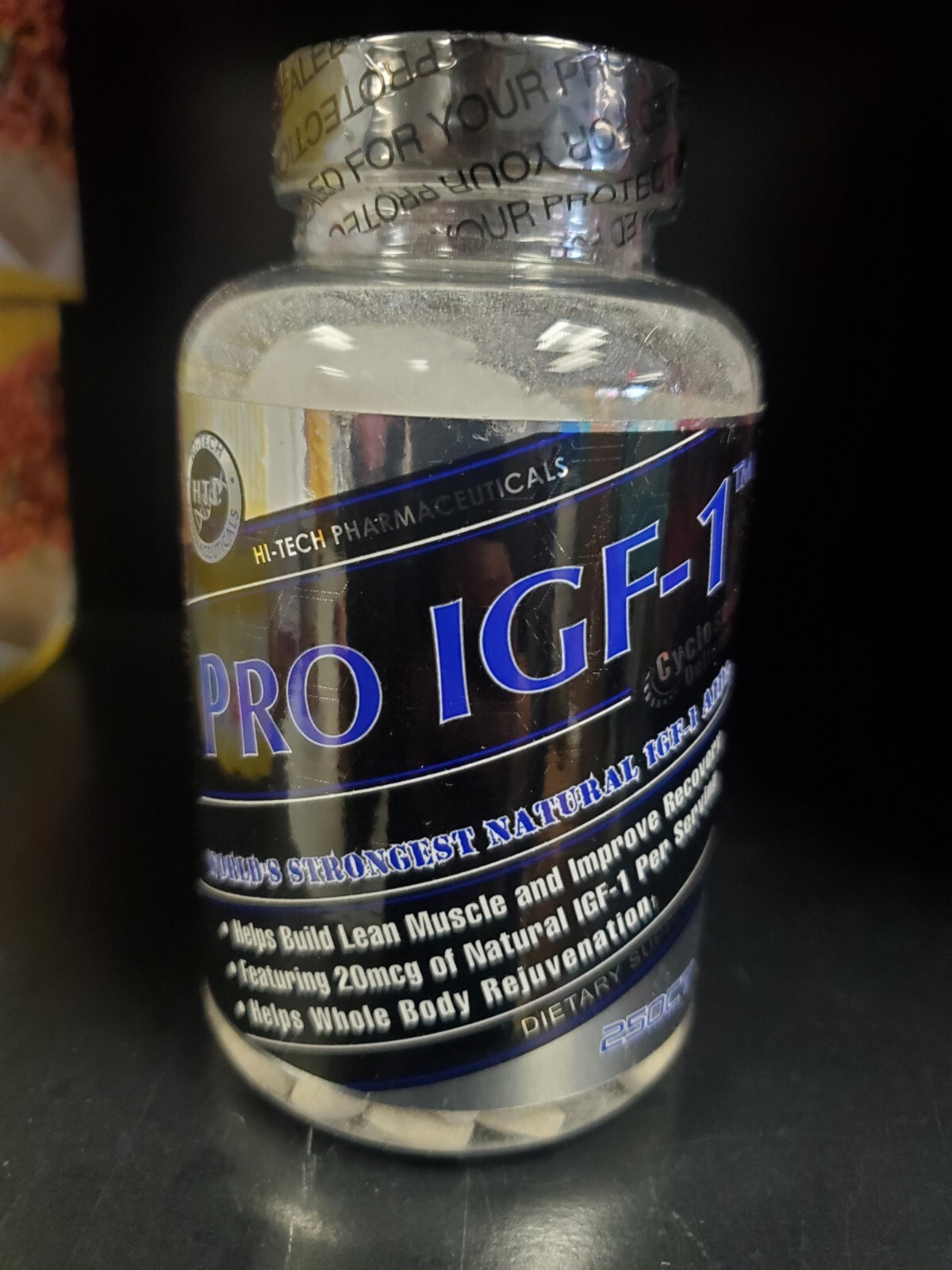 Hi-Tech Pharmaceuticals PRO IGF-1 250 Tablets Build Muscle & Improve ...