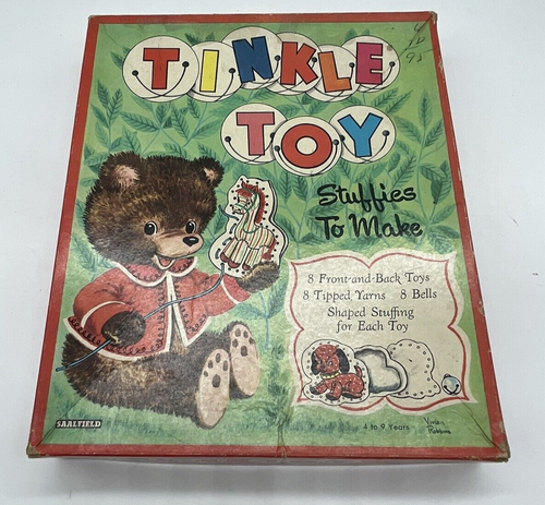 Vintage Tinkle Toy “Stuffies To Make” With BOX | eBay