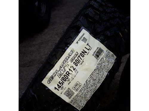 JDM YOKOHAMA 145/80R12 GEOLANDER M/T Snow Mud Tires x4 G003 145R12 ...