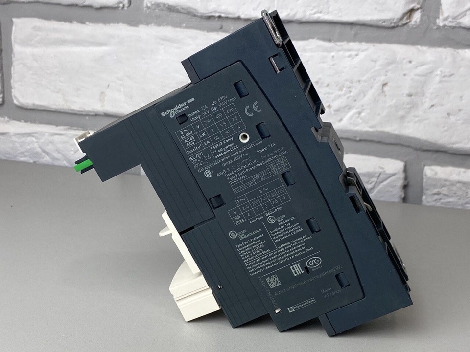 1ps NEW Schneider LUB120 advanced power base, TeSys U, 3P, 12A/690V | eBay