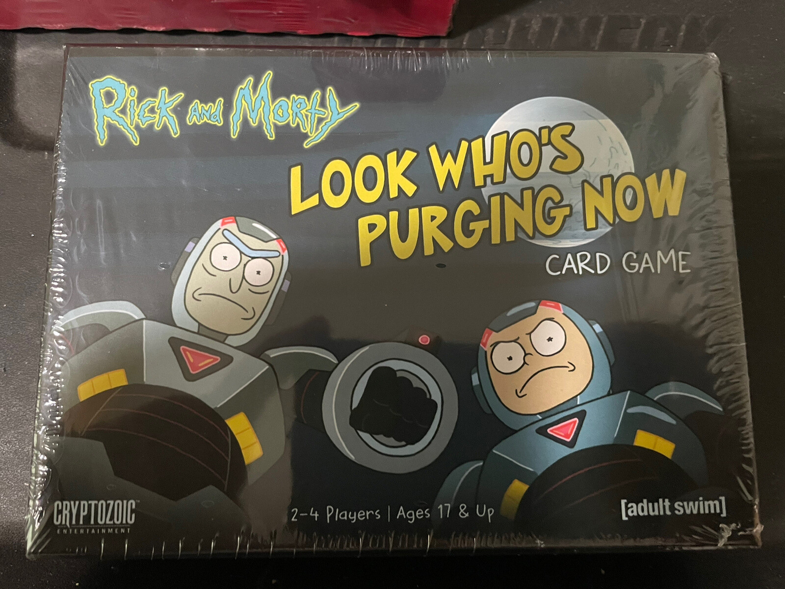 Rick and Morty Look Who's Purging Now Card Game, 2-4 Players, Ages 17 ...