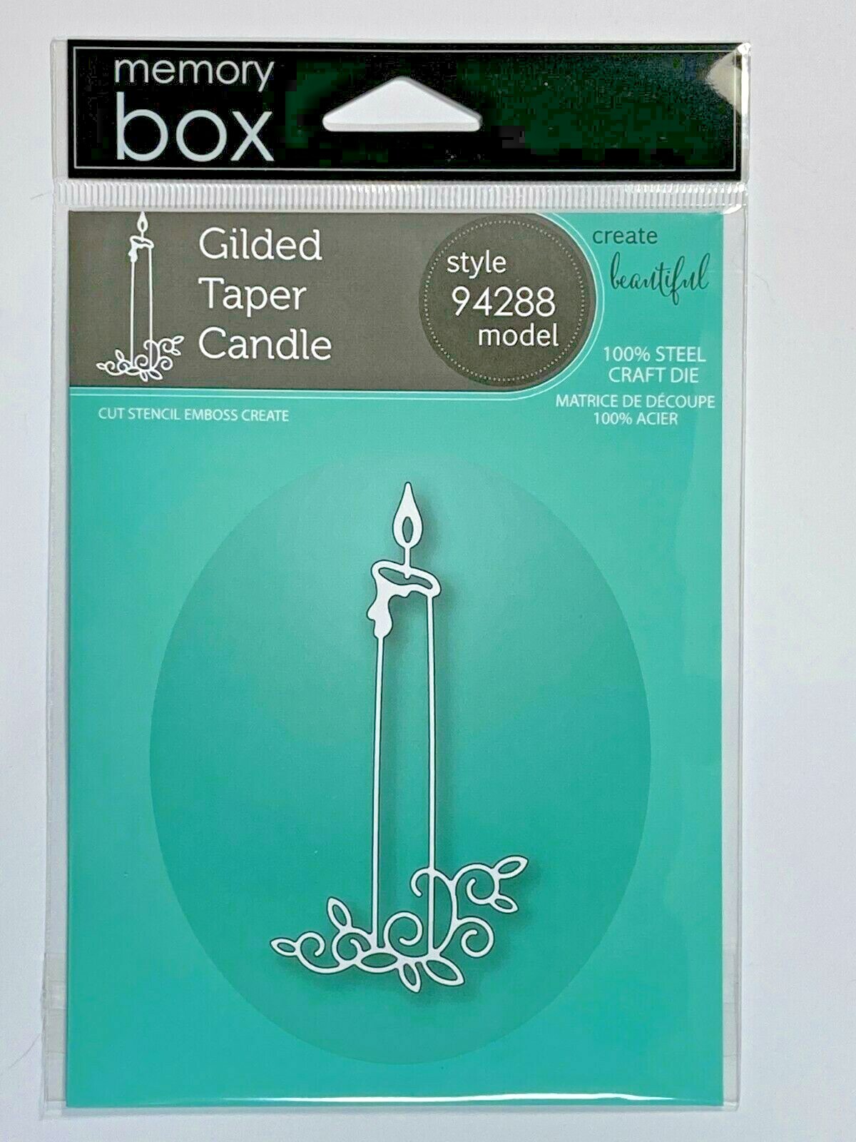 Memory Box Gilded Taper Candle Die Set, 94288mb WAS $11.99 | eBay