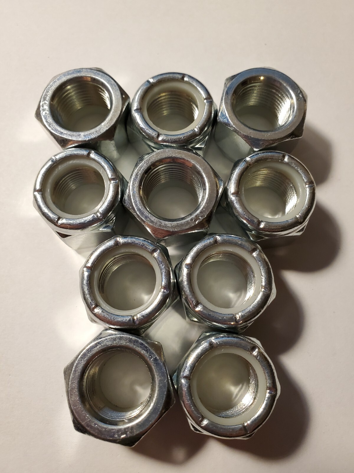 LOT OF 7 - 5/8"-18 G8 Lock Nuts - Nylocks | eBay