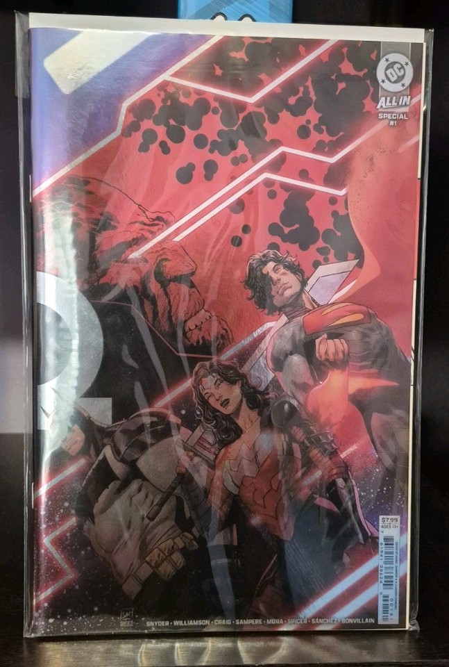 DC ALL IN SPECIAL FOIL COVER and Absolute DC Jim Lee Issue 1 Variants ...
