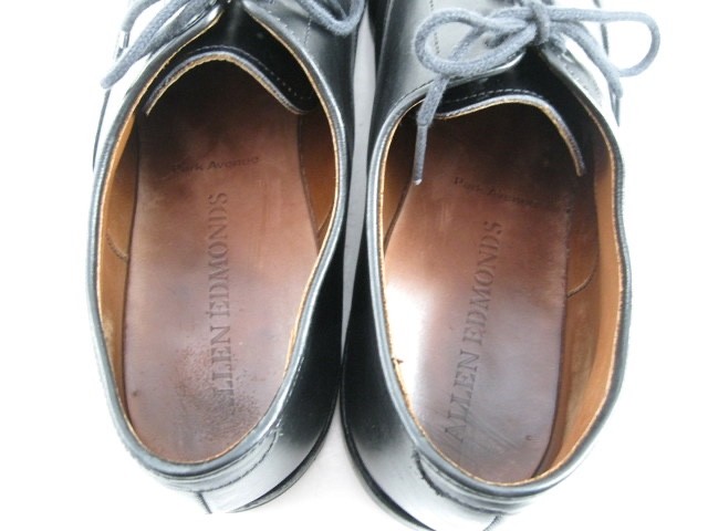 Allen Edmonds "PARK AVENUE" Cap-Toe Oxfords 13 D Black Comb Tap Soles ...