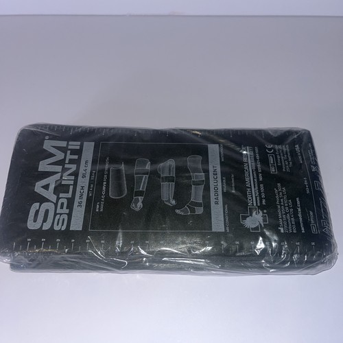 Sam Splint II, Military Version, North American Rescue, EMT, Medical ...
