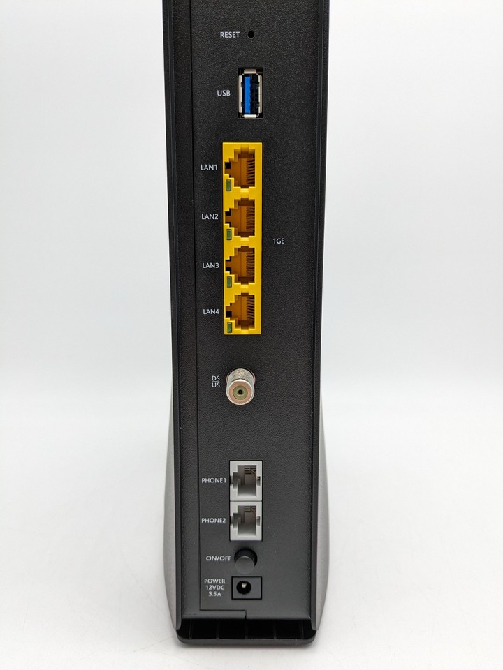 Altice Gateway6E UBC1340 Optimum WiFi 6E Modem/Router Black ...