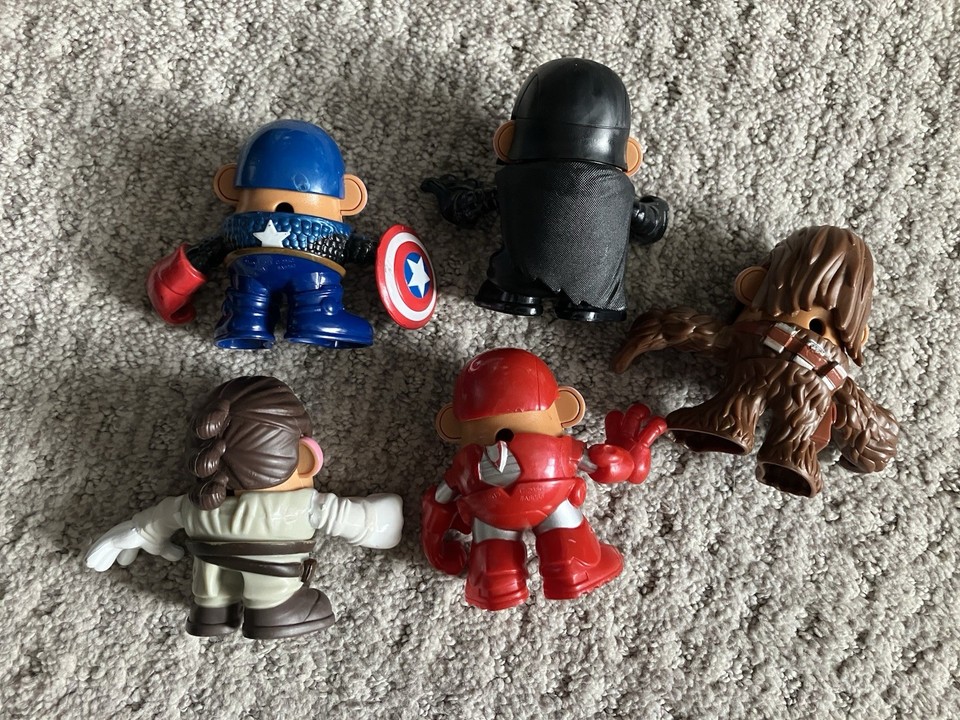 Potato Head Mini Marvel Star Wars (5) Figures - Mixable Mashable | eBay