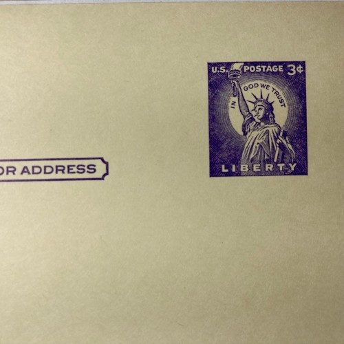 Lot Of 9 Unused Vintage 3 Cent Postage Paid Blank Liberty Postcards ...