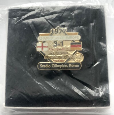 Liverpool Danbury Mint Victory Pin Badge 1977 Champions Of Europe | eBay UK
