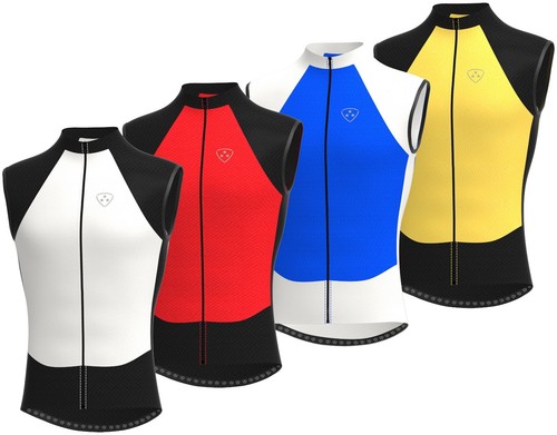 Men's Sleeveless Cycling Jersey – Breathable Team Racing Bike Top | eBay UK