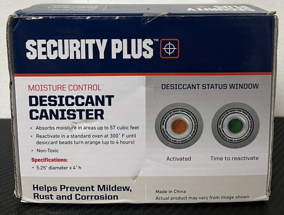 Spadc-57-18 Reusable Moisture Control Desiccant Canister Gun Safe ...