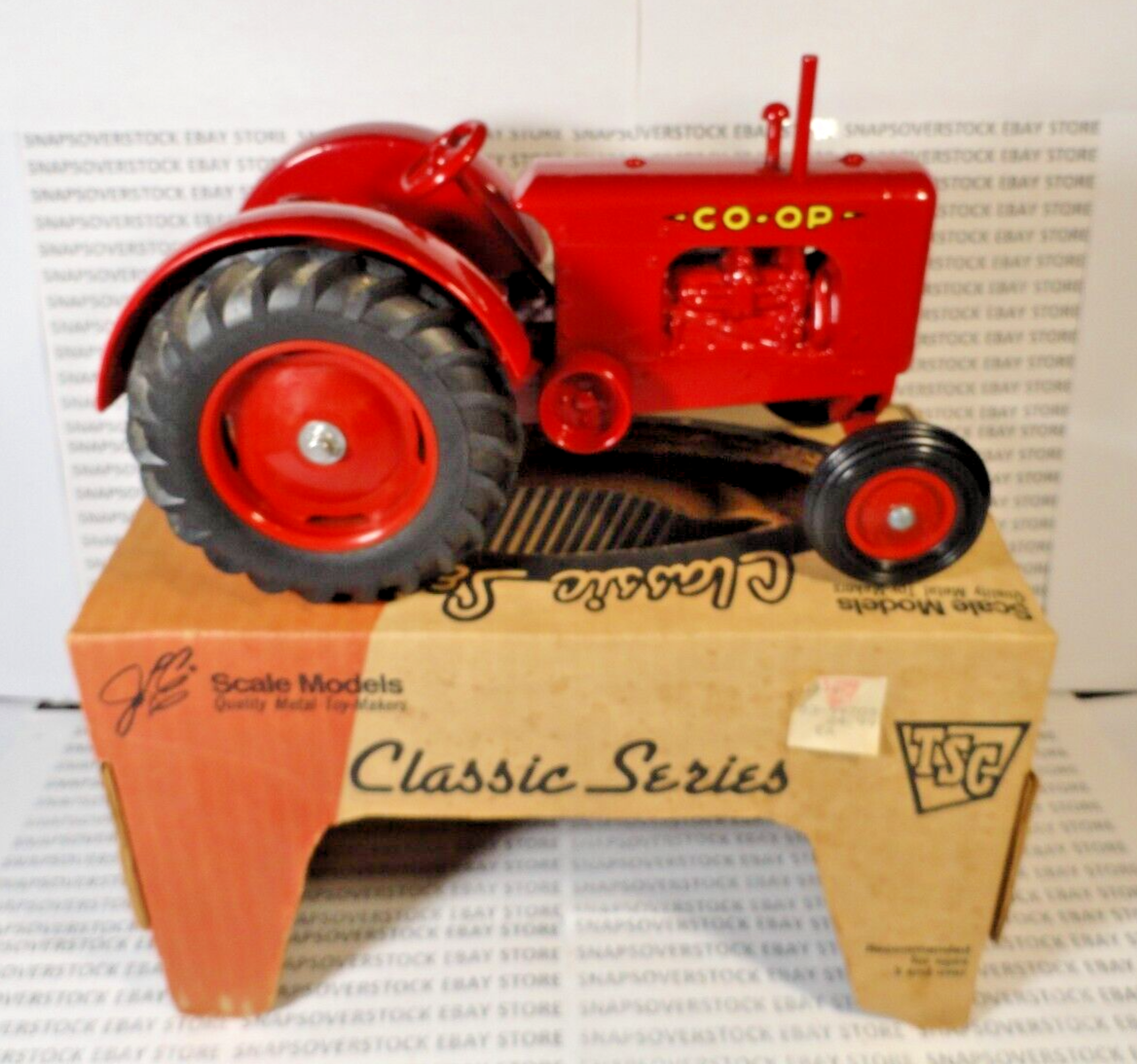 VINTAGE 1948 CO-OP NO. 3 TRACTOR, 1:16 SCALE MODELS TSC CLASSIC TRACTOR ...