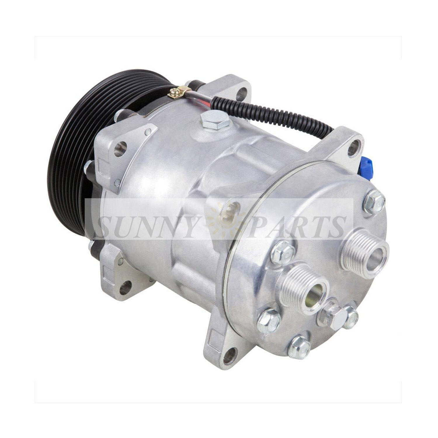 12V SD5H11 A/C Compressor 87546525 fits CASE Skid Steer Loader 410 | eBay