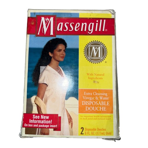 Vintage Massengill Douche Vinegar Water 1 Box Retro Bathroom 1980s ...