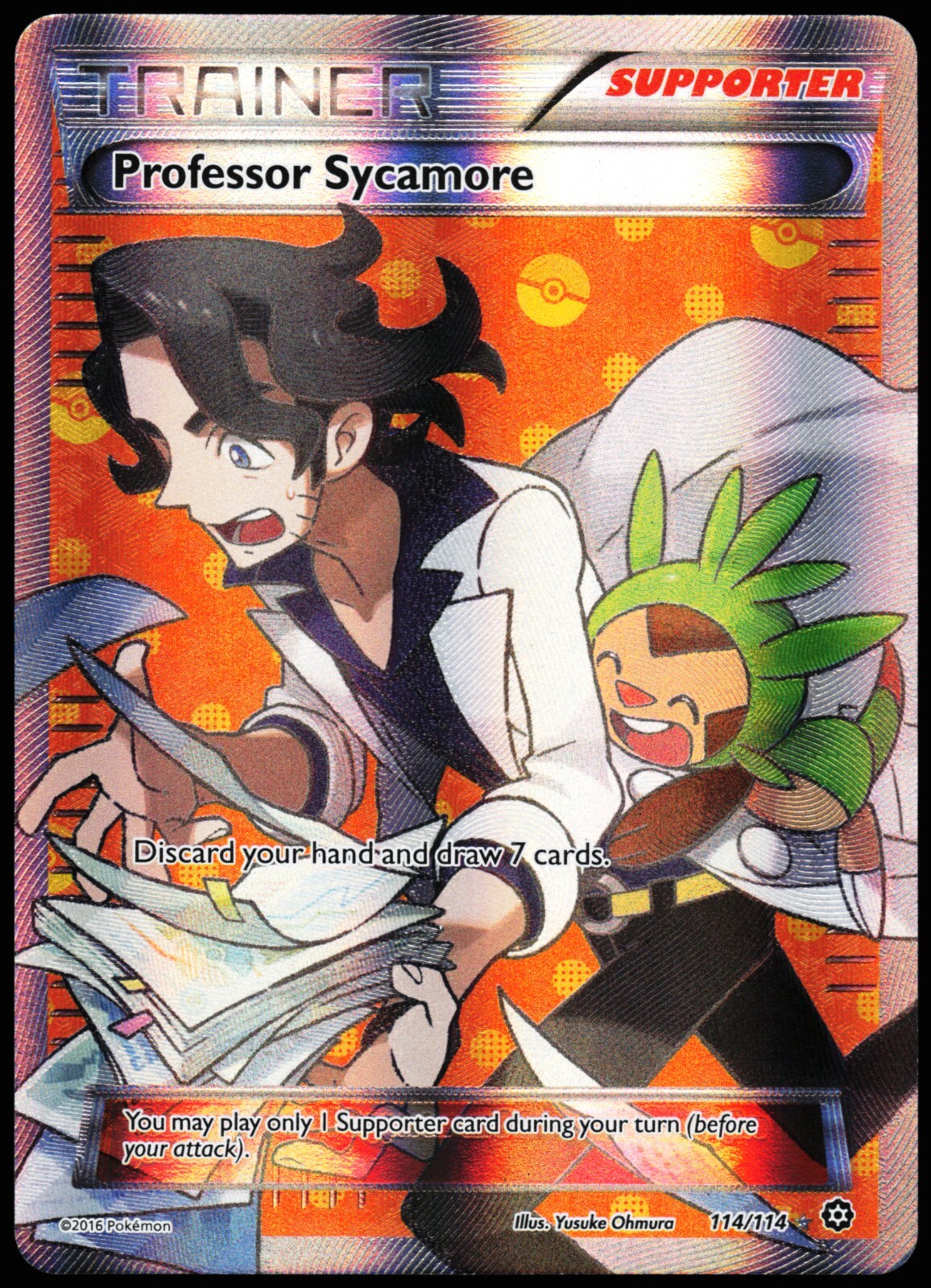 Pokemon Professor Sycamore Fan Art