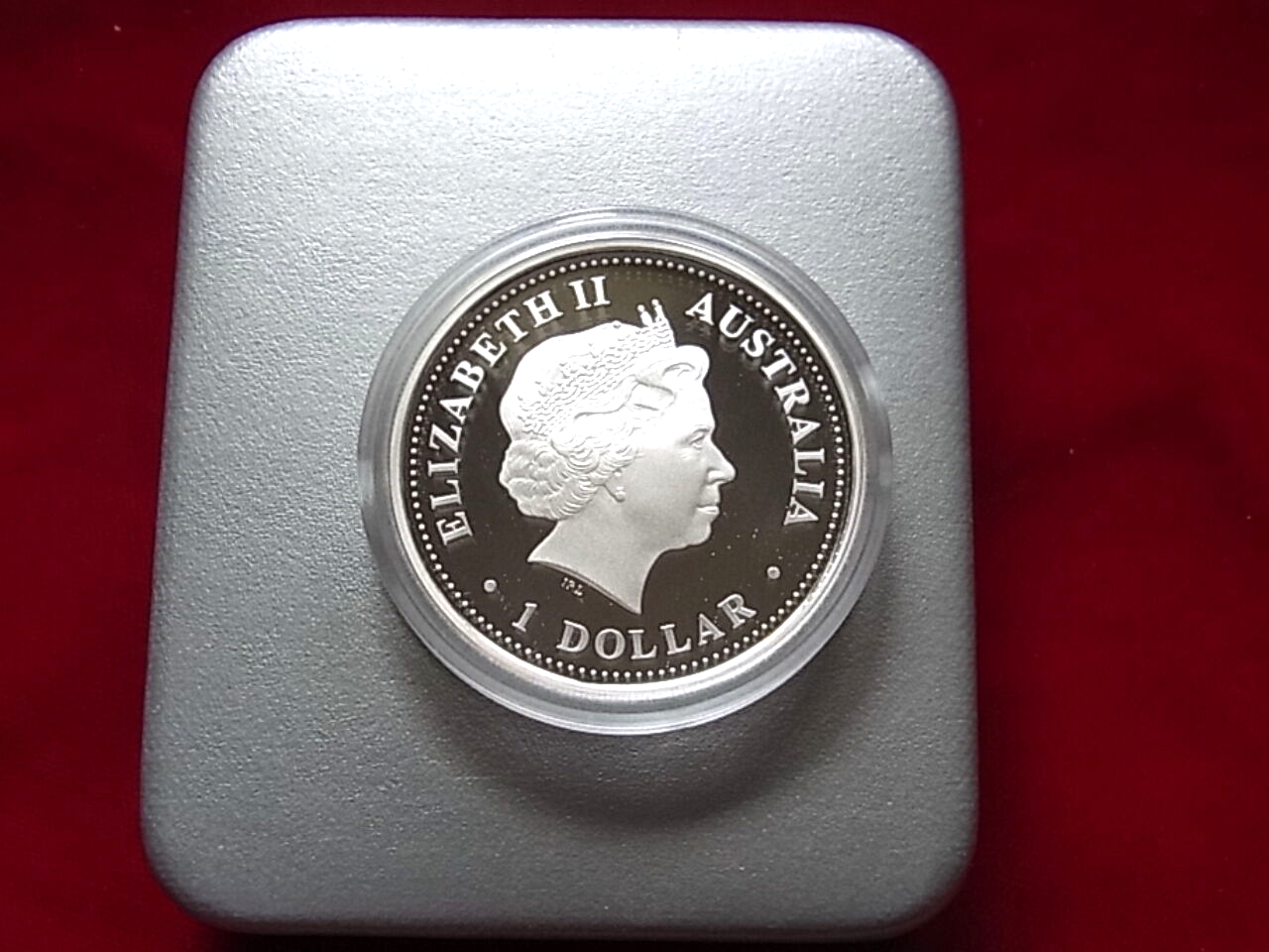 Australia. 2005 1oz Silver - $1. Prince Harry - 21st Birthday. Coloured ...