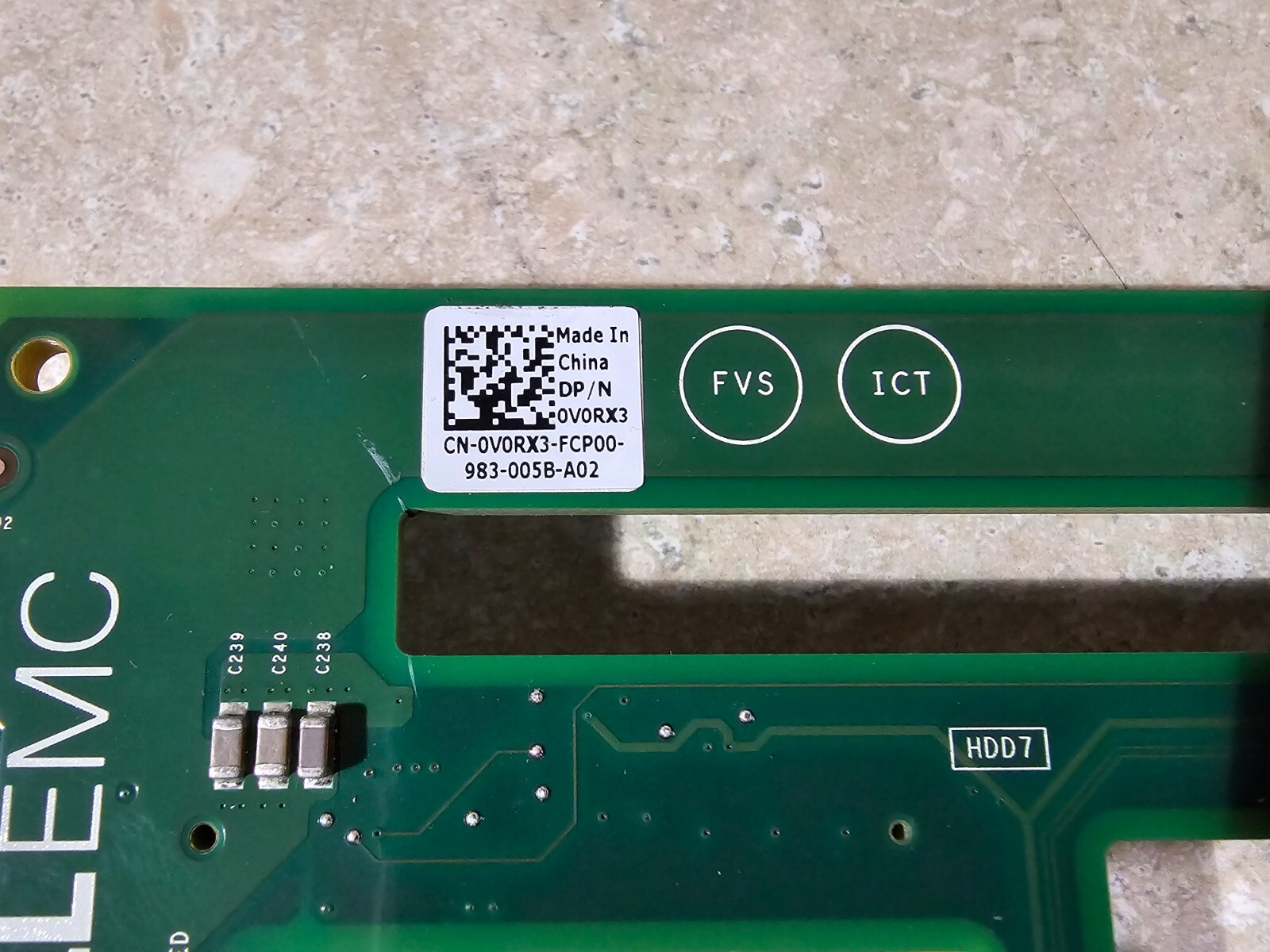 Dell EMC V0RX3 0V0RX3 PowerEdge T340 T440 T640 Back Plane for sale ...