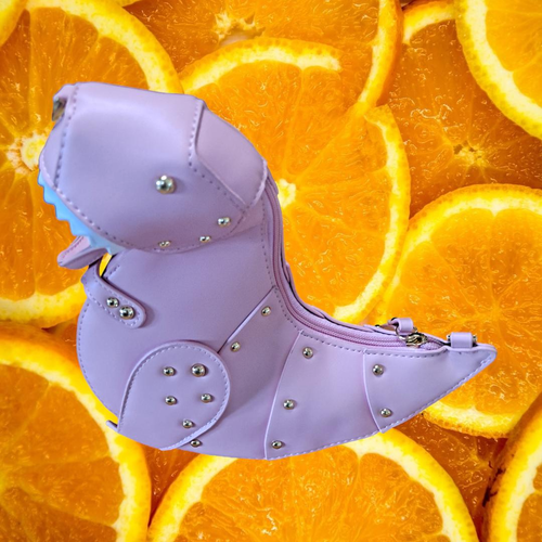 Cartoon Dinosaur Doll Bag, Cute Chain Crossbody Bag, Kawaii Studded ...