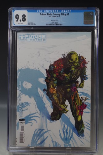 FUTURE STATE SWAMP THING #2 VARIANT COVER CGC 9.8 NM/M GRADED | eBay