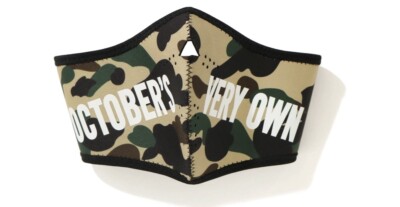 Bape x OVO Drake Face Mask OS DS | eBay