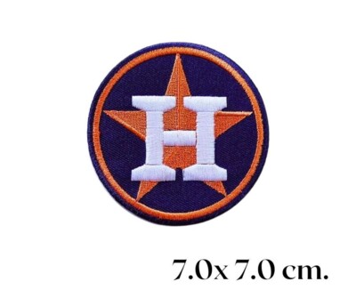 HOUSTON ASTROS BASEBALL MLB 7.0x7.0cm Patches Logos Iron on, sewing on ...