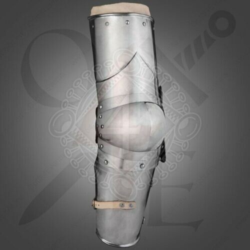 Medieval Knight Steel Armour Warrior Pair Of Hand Arms Larp Arm Bracers ...