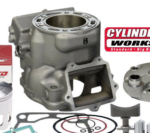 YZ250 YZ 250 250X Top End Rebuild Kit V Force 3 Reeds Cylinder Head ...