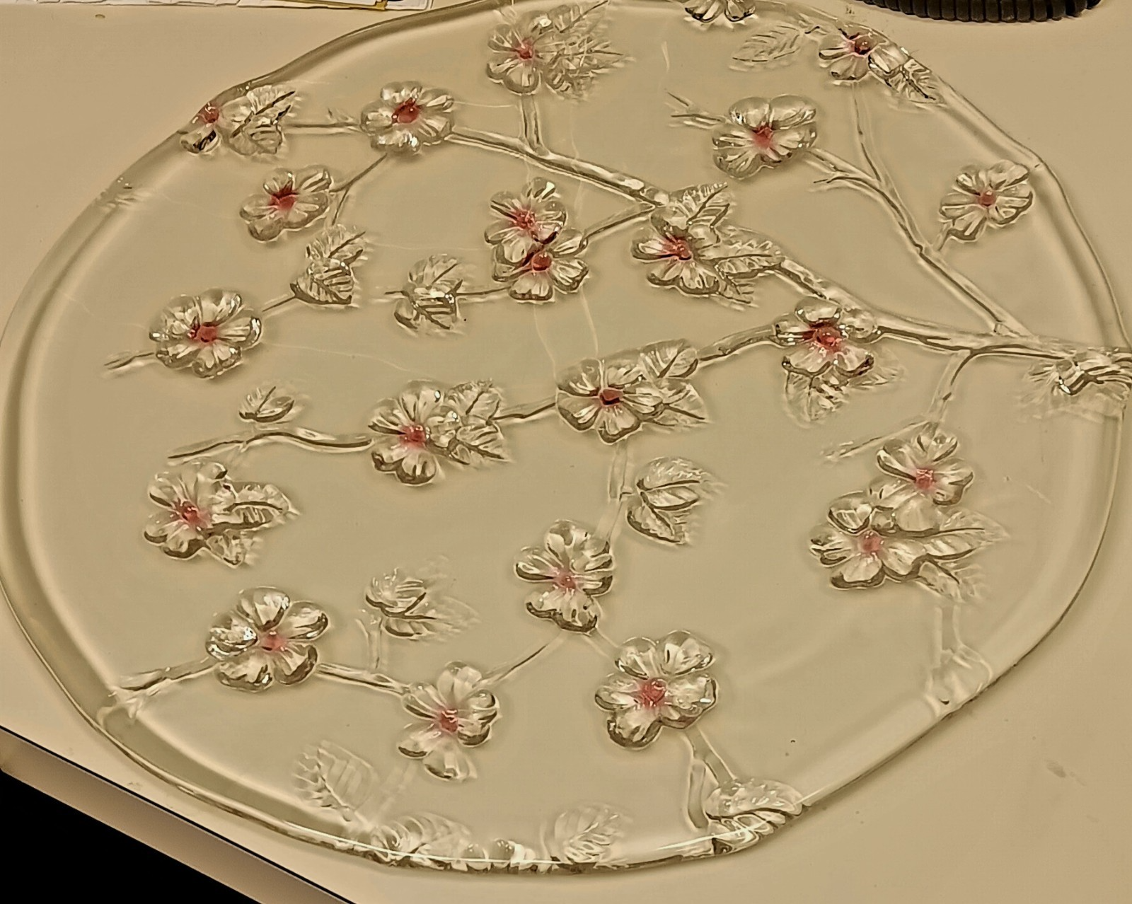 Vintage Mikasa Crystal Torte Plate | eBay