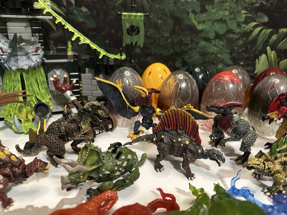 Mega Bloks Vorgan Fortress Plasma Dragon Dinosaur Lot Mixed Loose | eBay