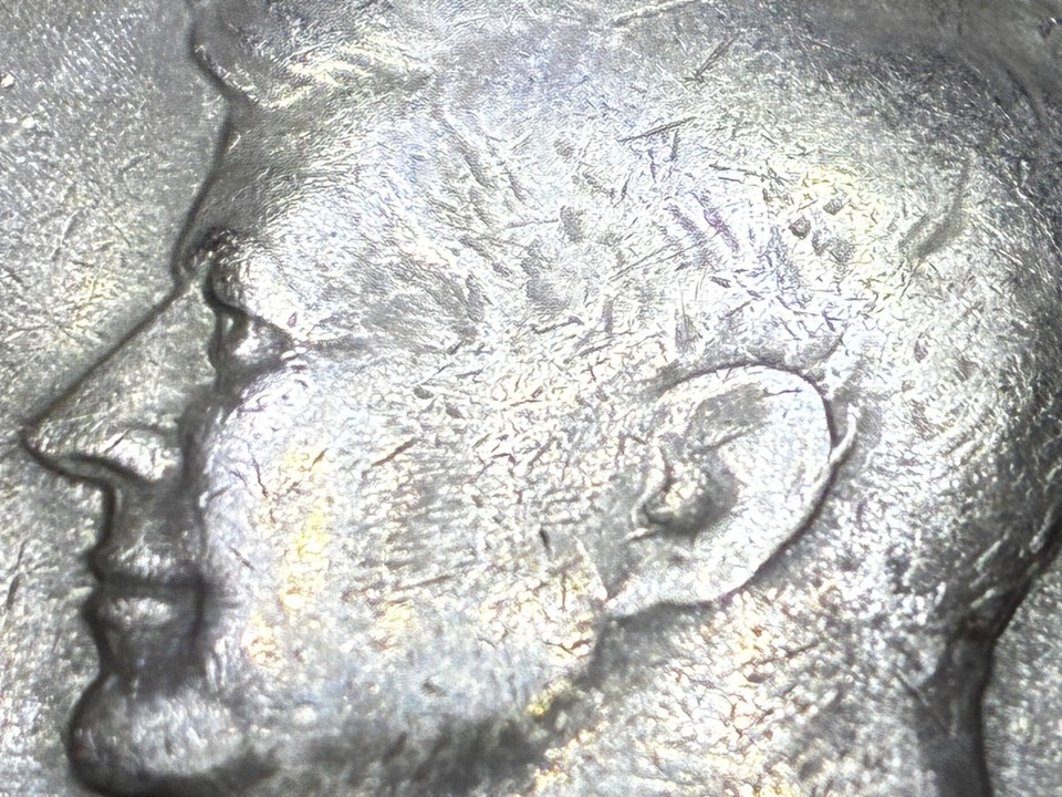 1978 P Kennedy Half Dollar MULTIPLE errors! Kennedy Has An Antenna! Die ...