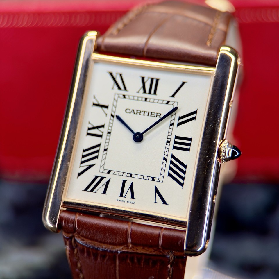 Cartier Tank Louis Cartier - W1560017 Full Complete Set 7612456786679| eBay