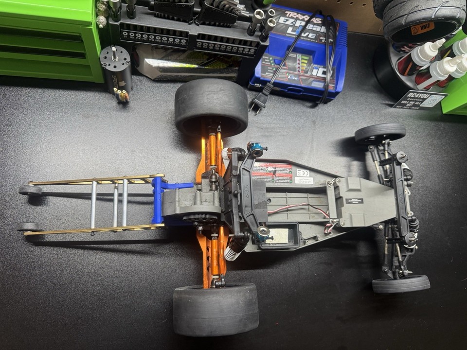 Traxxas Rustler 2WD Slider/Roller Upgraded | eBay