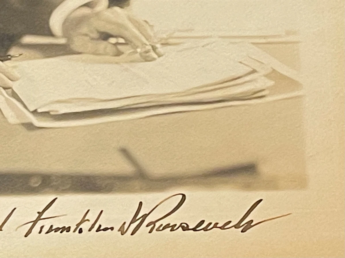 Fdr Autograph