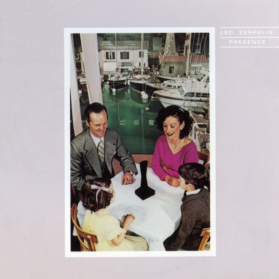 LED ZEPPELIN Presence BANNER HUGE 4X4 Ft Fabric Poster Tapestry Flag ...