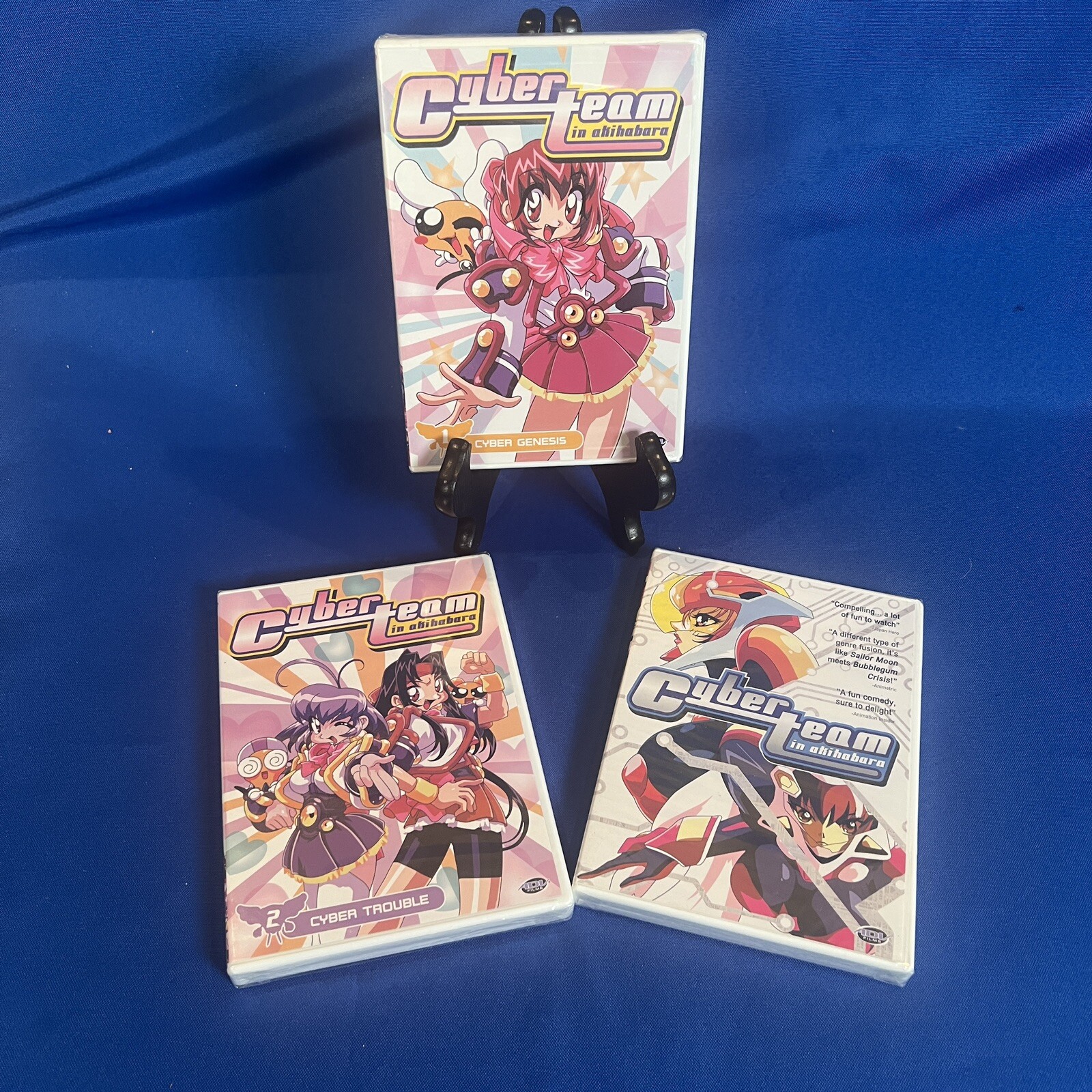 Lot of 3 Cyberteam In Akihabara Volumes 1 2 3 Cyber Trouble Cyber ...