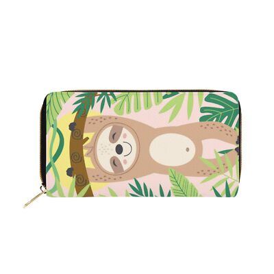 Sloth Cute Wallet for Women Men Mens Womens Leather Wallet Purse for ...
