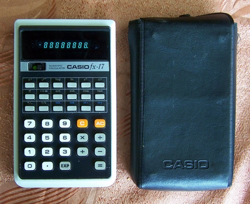 Rare 1976 Casio fx-17 Scientific Pocket Calculator made in Japan – ΝΟ icc hp sr | eBay