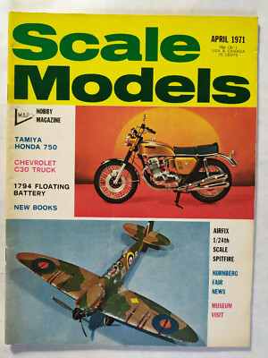 Scale Models Magazine April 1971 | eBay