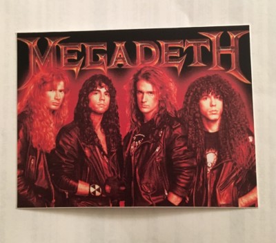 Megadeth Sticker | eBay
