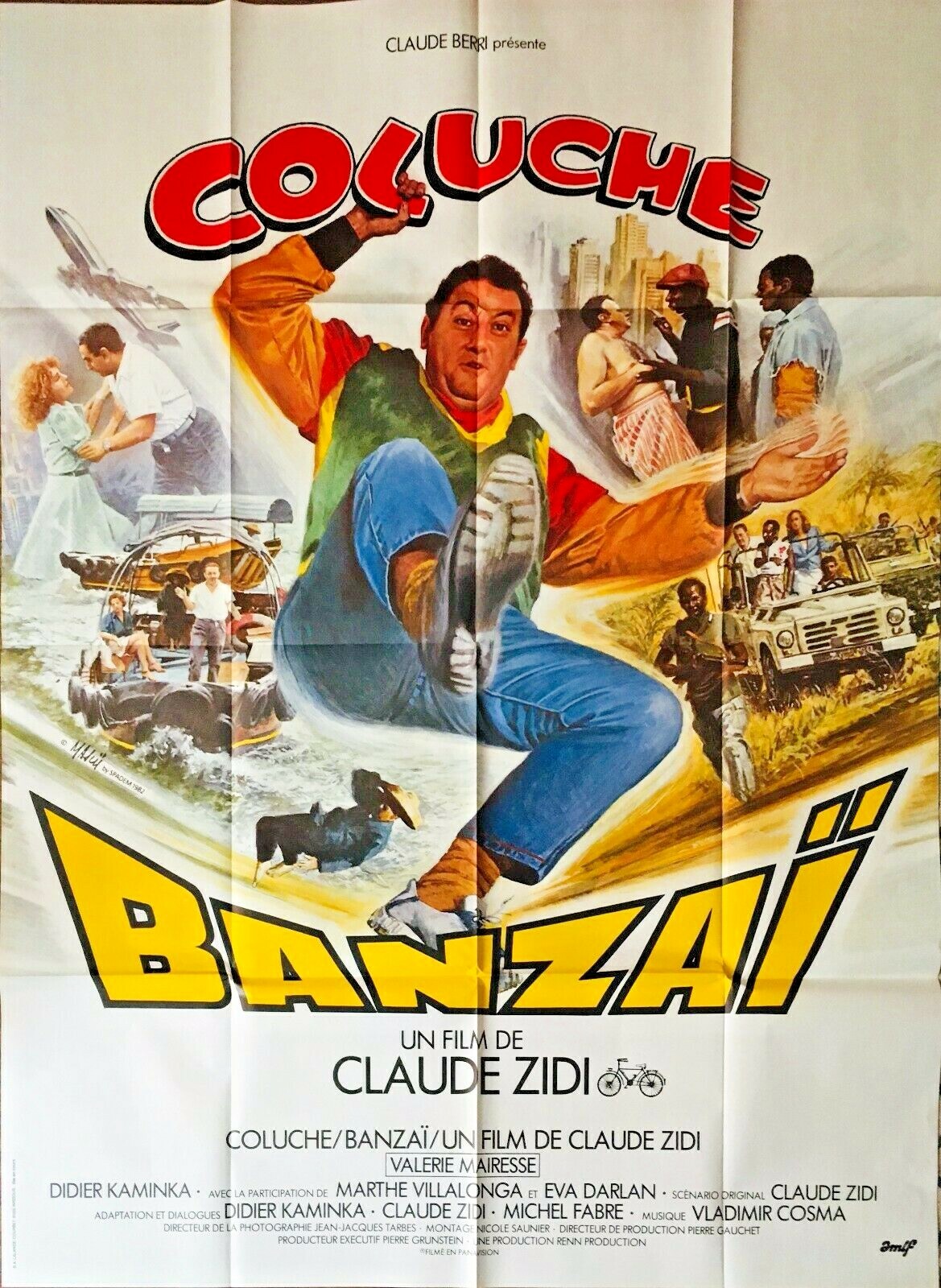 Poster Coluche d’occasion | Plus que 2 à -60%
