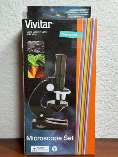 Science Class Student Vivitar Microscope Set | eBay