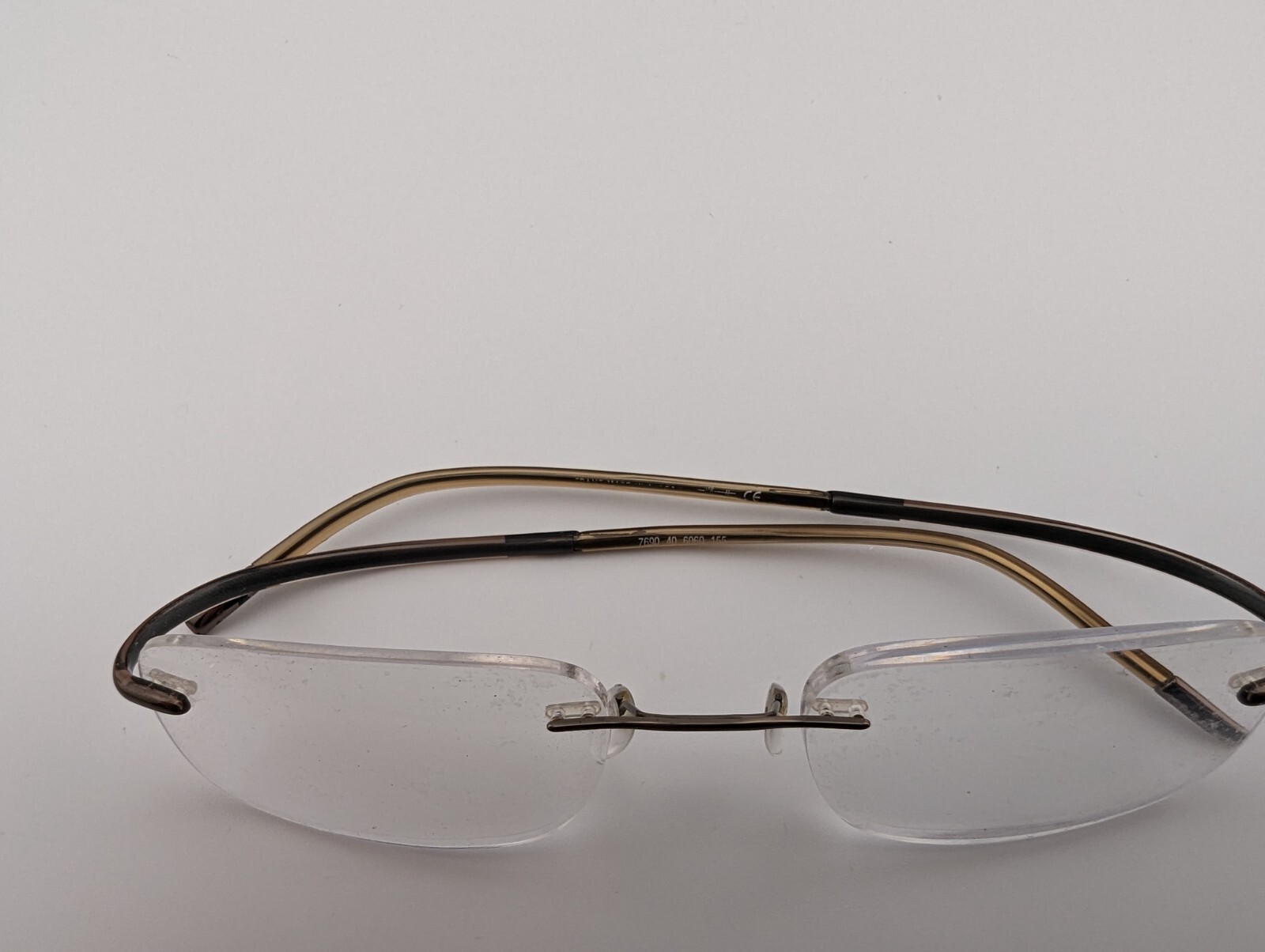 Silhouette Eyeglasses Frames Only, 7690 40 6060 155, Titanium, Brown | eBay