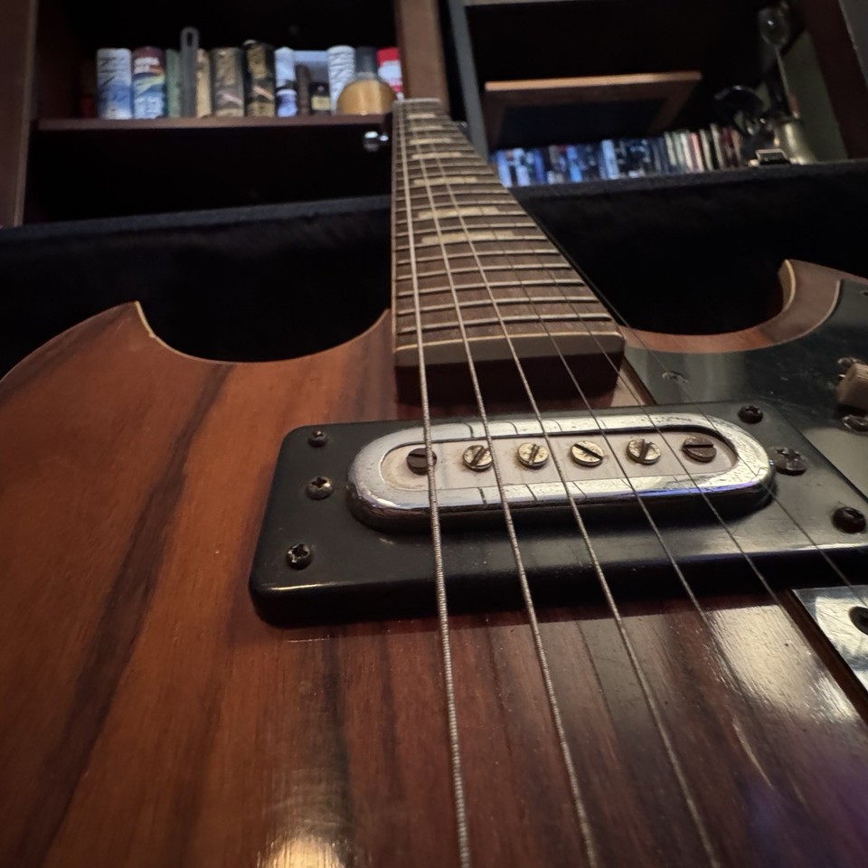 Stradolin VTG RARE Hollow body Elec Guitar DBLCutaway Gibson style ...