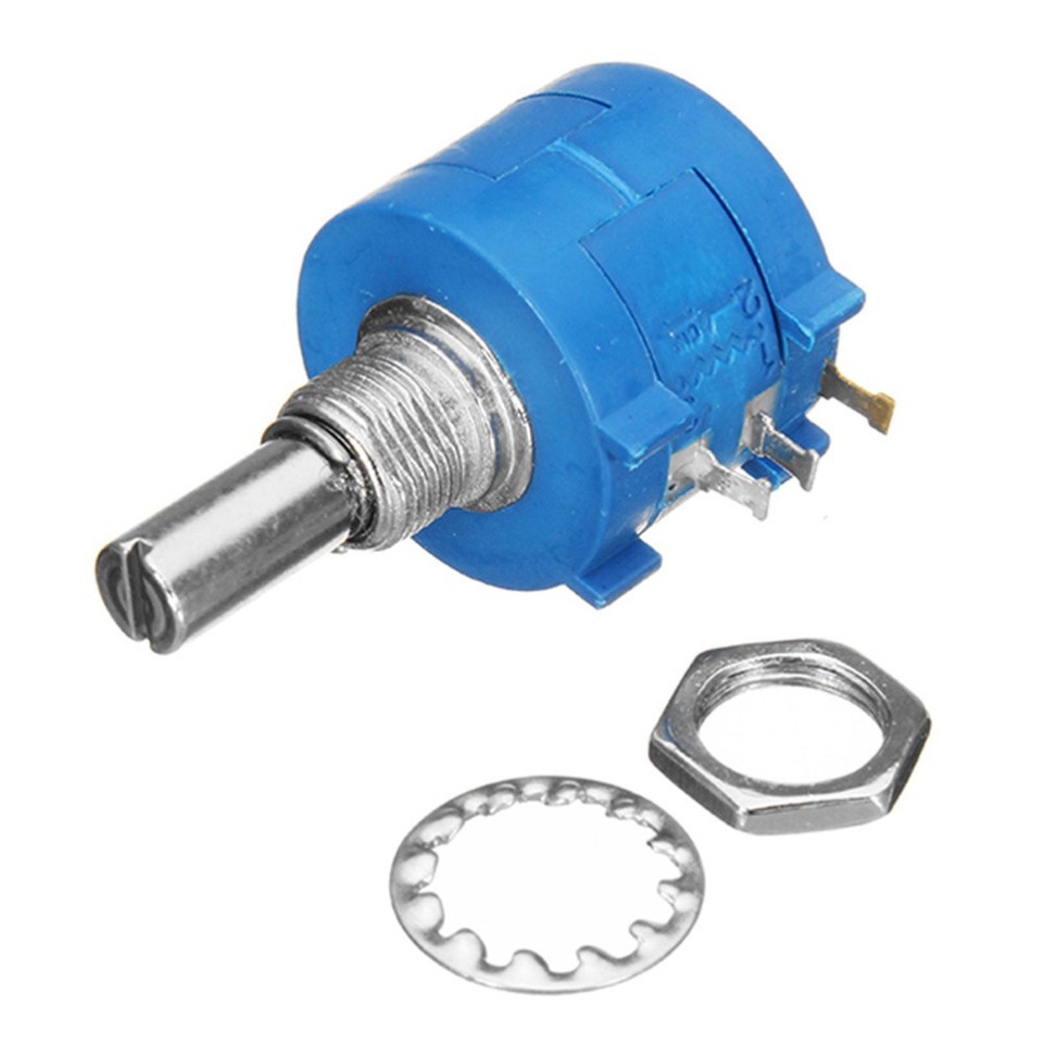 Precision Potentiometer Multi-turn Potentiometers Adjustable Resistor ...