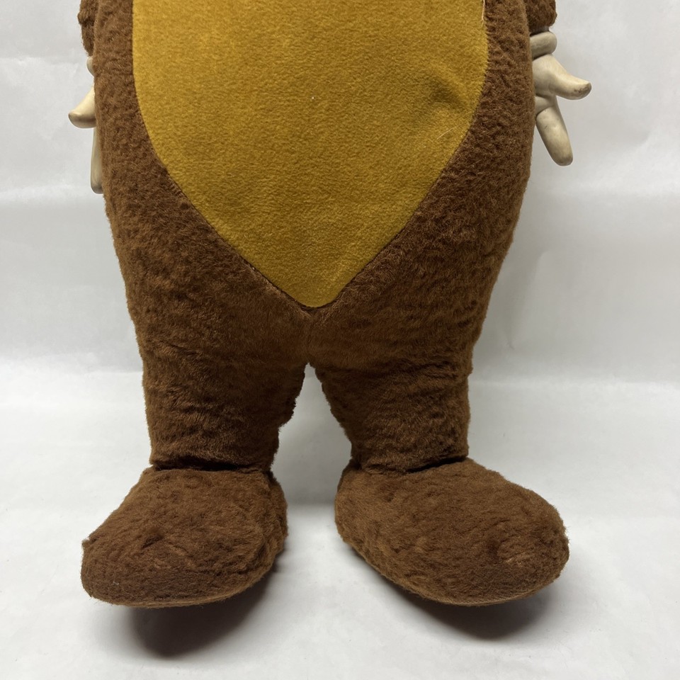 Vintage Huge Knickerbocker Toy Huckleberry Hound Rubber Face Plush Yogi ...
