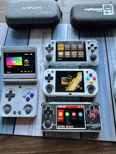 Retro Handheld Collection (rg35xxh, rg34xxsp, XU Mini M, Miyoo A30) | eBay