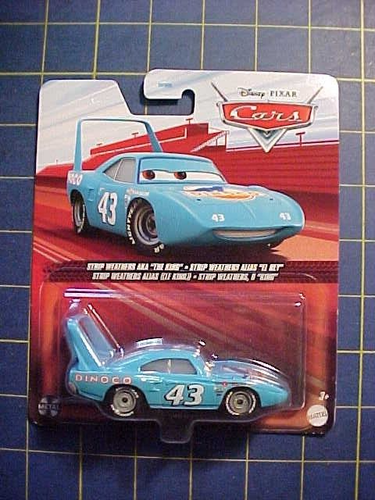 DISNEY PIXAR CARS STRIP WEATHERS #43 AKA THE KING! NIP DINOCO SUPERBIRD ...