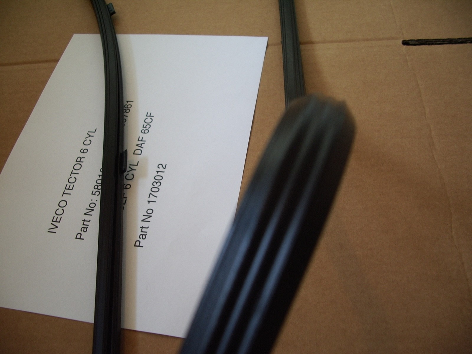 To Fit Iveco Tector 6cyl F4AE0681 Sump Gasket 4897861 also Daf55LF 65CF ...