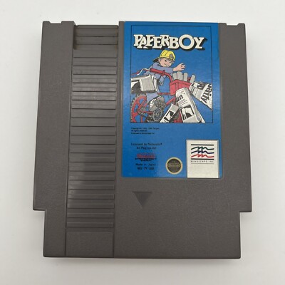 Paperboy (Nintendo Entertainment System/NES) Cart Only - Untested | eBay